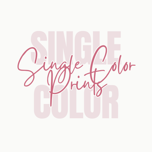 Single Color Prints – Sarah's Sweet Designs